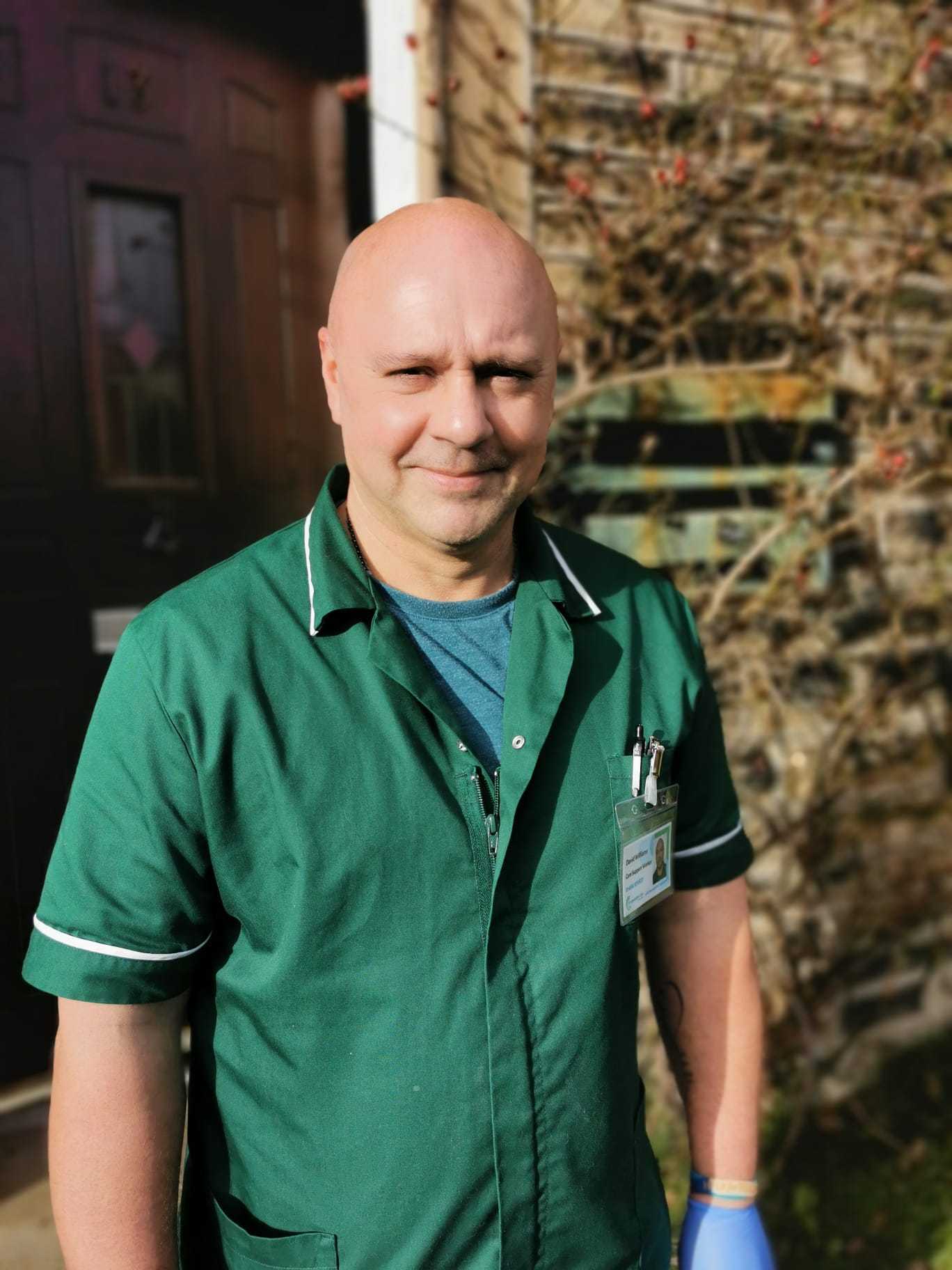 Team Spotlight - David, care staff member - Co-operative Care Colne Valley
